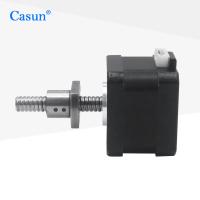 China 42*42*34mm NEMA 17 Ball Screw Linear Stepper Motor 2.52V 1.68A for sale