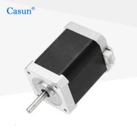 China 1.2A Robot Arm Nema 17 Stepping Motor 1.8 Degree 2 Phase High Precision for sale