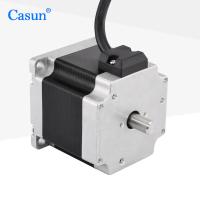 China NEMA 23 Stepper Motor 54mm Body 1.26N.m 2.8A Dual Shaft For CNC for sale