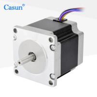 China NEMA 23 Dual Axis 8 Leads 1.8 Degree 1.26N.m Stepper Motor 57x57mm For CNC for sale