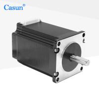 China NEMA 23 Two-phase 1.8° 57 STEPPER MOTOR 83mm Body High Torque 2.8A For Textile Machine for sale