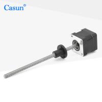 China 0.4Amp NEMA 14 Hybrid Stepper Motor Tr5*1 P1 Micro Step Motor For Automation Machine for sale