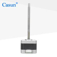 China Linear Nema 17 42SHD0003-85NK Stepper Motor With 4 Lead Screw Captive 2 Phase  For CNC Laser And 3D Printer for sale