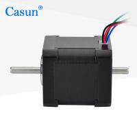 China NEMA 17 Dual Axis Stepper Motor 42×42×48mm 1.68A With Packaging Equipment for sale