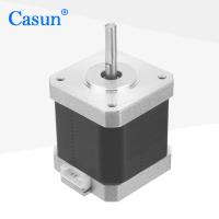 China Casun 480mNm Two Phase Stepper Motor 48mm NEMA 17 1.8 Degree for sale