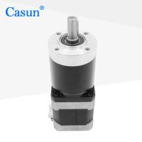 China 42x42x46.8mm NEMA 17 Geared Stepper Motor Casun 2 Phase Hybrid Stepper Motor for sale