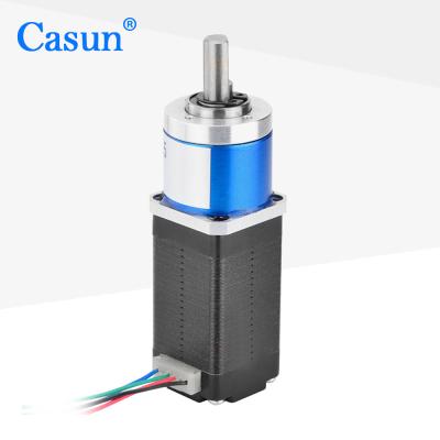 China Reduction Ratio NEMA 8 Geared Stepper Motor 0.2A 14mN.m For Industrial Automation Field for sale