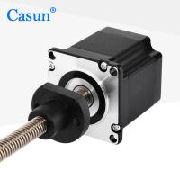 China External Lead Srew Stepper Motor NEMA 23  2.8A 1N.M Captive Stepping Motor for sale