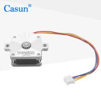 China Unipolar Pancake Stepper Motor 1.8 Degree 0.5A 25mN.M Flat Stepper for sale