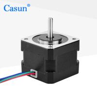 China 42*42*34mm 2 Phase Stepping Motor Nema 17 0.6A With CE ISO RHO Certification for sale