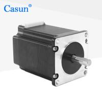 China 1.8 Degree 2 Phase Stepper Motor For Engraving Machinery 17.5N.M Hybrid NEMA 23 for sale