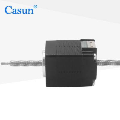 China Black 0.5A Micro Stepper Motor 2.55V Nema 8 Non Captive For STM CNC Milling Machine for sale