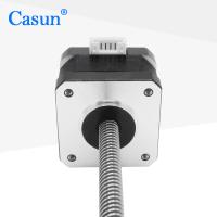 China External Drive Screw Linear Motor NEMA 17 With CE ROHS For Laboratory Automation for sale