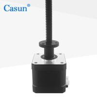 China NEMA 17 Linear Stepper Motor Thread Rod Micro Actuator Lead Screw Tr8 External Linear for sale