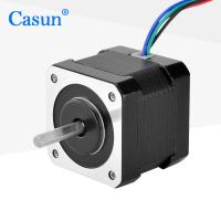 China 4 Lead Wire NEMA 17 Stepper Motor 2.0A 0.45N.M for sale