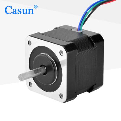 China 4 Lead Wire NEMA 17 Stepper Motor 2.0A 0.45N.M for sale