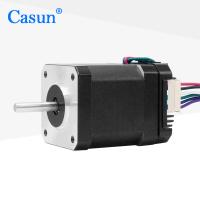 China Nema17 CNC Stepper motor 42x42mm 1.8 degree 1.7Amp 550mN.m 0.46kg hybrid stepper motor with high torque for sale