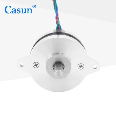 China 1.8 Degree 2 Phase NEMA 14 Flat Stepper Motor 70mN.M 0.3A For SMT Machine for sale