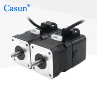 China 1.0A NEMA 17 Stepper Motor With Encoder 42*42*40mm 12V DC 4 Wires For Robot for sale