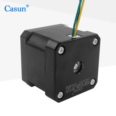 China Casun Motor Nema17 1.2° Degree Stepper Motor 360mN.m 10.8V With CE RoHS Certification for sale