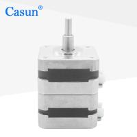 China Casun Customized Double Layer Stepper Motor  1,8° Degree 0.4AMP For Medical Equipment for sale