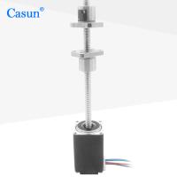 China Casun Motor Ball Screw Stepper Motor 100mN.m 3.78V High Precision Stepper Motor for CNC Machine for sale