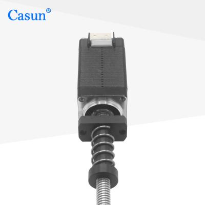China Nema 8 Lead Screw Stepper Motor With Customizable Shaft Length 32mN.m High Precision For Medical Devices for sale