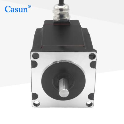 China Nema 23 Hybrid Stepper Motor 2N.m High Tough 76mm Body 2.85V Casun Motor CE RoHS for CNC for sale