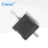 China Casun Nema 14 Hollow Shaft Stepper Motor High Precision 2.7 V DC 1.0 AMP for CNC Machine for sale