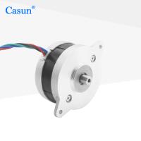 China Casun Flat Stepper Motor 18.6mm Body 100mN.m 0.07Kg Lightweight Stepping Motor for Robotics for sale