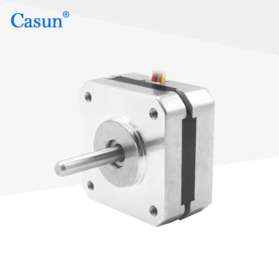 China 4 Phase Hybrid NEMA 17 Stepper Motor 145mN.m 8 Wire For Optical Device for sale