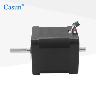 China NEMA 17 Dual Axis Stepper Motor 48mm Body 2.0A 0.59N.m With Mechanical Equipment for sale