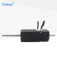 China Casun Nema 8 Special Shaft Stepper Motor With Encoder 40mN.m 0.6Amp Light Weight for sale