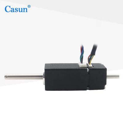 China Casun Nema 8 Special Shaft Stepper Motor With Encoder 40mN.m 0.6Amp Light Weight for sale