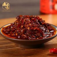 China Fragrance Chinese Spicy Chilli Sauce 280g Canned Style ISO Certified for sale