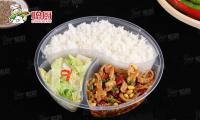 China Nutritious Spicy Prepared Meals For One Person Squid Instant Meal for sale