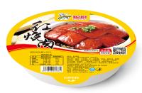 China 450g Healthy Frozen Ready Meals 80% Spam Canned Meat Braised Pork for sale