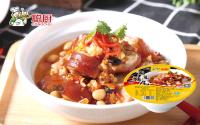 China Congchu Precooked Heat To Eat Food Pigtail Glial With Soybean for sale