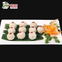 China Packaged Healthy Frozen Ready Meals 130g Pearl Meatball With Glutinous Rice for sale