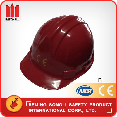 China SLH-P-2 PE/ABS Safety Helmet EN397 Certified 302g-455g Weight Range with 8-Point Suspension for sale