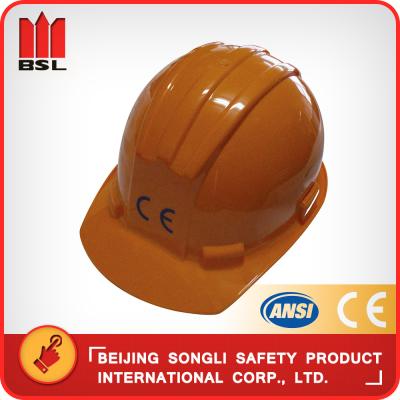 China SLH-P-3 PE/ABS Industrial Safety Helmet EN397 Certified - 415g to 444g Weight, 8-Point Suspension for sale