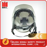 China SLH-P-4 PE/ABS Safety Helmet EN397 Certified with 390-411g Weight and 8-Point Suspension System for sale