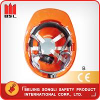 China SLH-P-6 PE/ABS Safety Helmet EN397 Certified - 390g to 422g Weight with 8-Point Suspension for sale