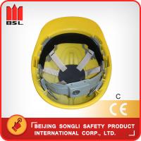 China SLH-P-6 PE/ABS Safety Helmet EN397 Certified - 390g to 422g Weight with 8-Point Suspension for sale