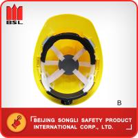 China SLH-P-13 PE Safety Helmet with 331g HDPE Shell, CSA Certified Industrial Head Protection for sale