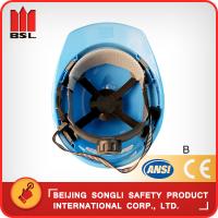 China SLH-A-12 PE/ABS Industrial Safety Helmet EN397 Certified with 405g Total Weight and 6-Point Suspension for sale