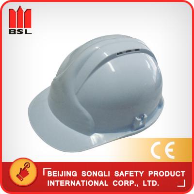China SLH-HF508 PE/ABS Industrial Safety Helmet EN397 Certified 404g Weight 6-Point Suspension for sale