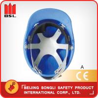 China SLH-JL-B021 PE Industrial Safety Helmet EN397 Certified with 312g Total Weight and 6-Point Suspension for sale