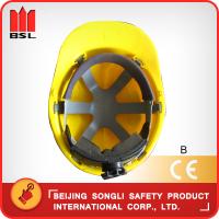 China SLH-JL-B021 PE Industrial Safety Helmet EN397 Certified with 312g Total Weight and 6-Point Suspension for sale