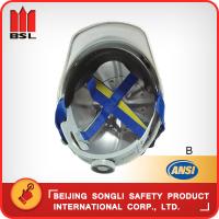 China SLH-FB-NC-2 ALU-ALLOY Safety Helmet EN397 ANSI Certified 394g 4-Point Suspension for sale